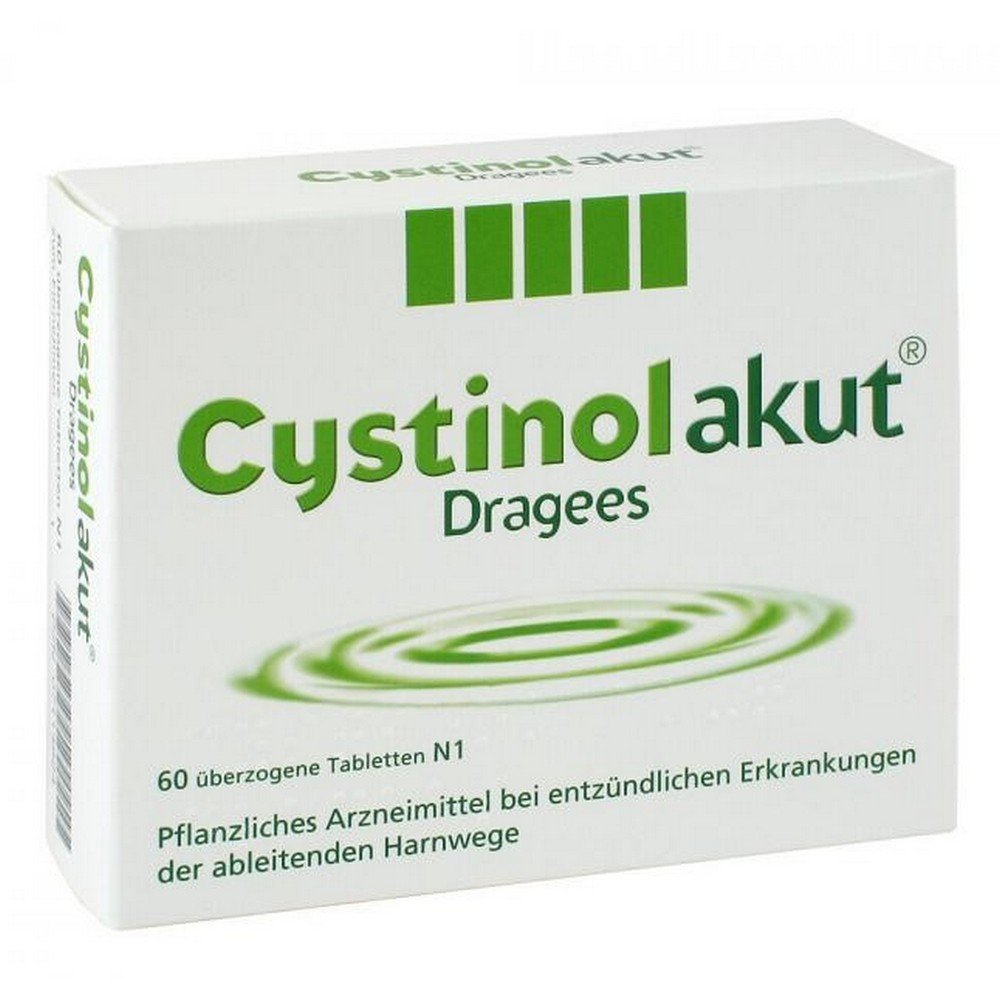 CYSTINOL acute dragees, 60 pcs - EU Pharmacy Shop