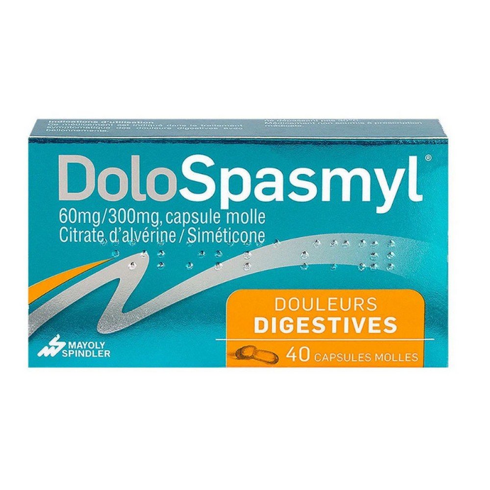 DOLOSPASMYL DIGESTIVE PAIN 40 SOFT CAPSULES,DOLOSPASMYL DOULEURS ...